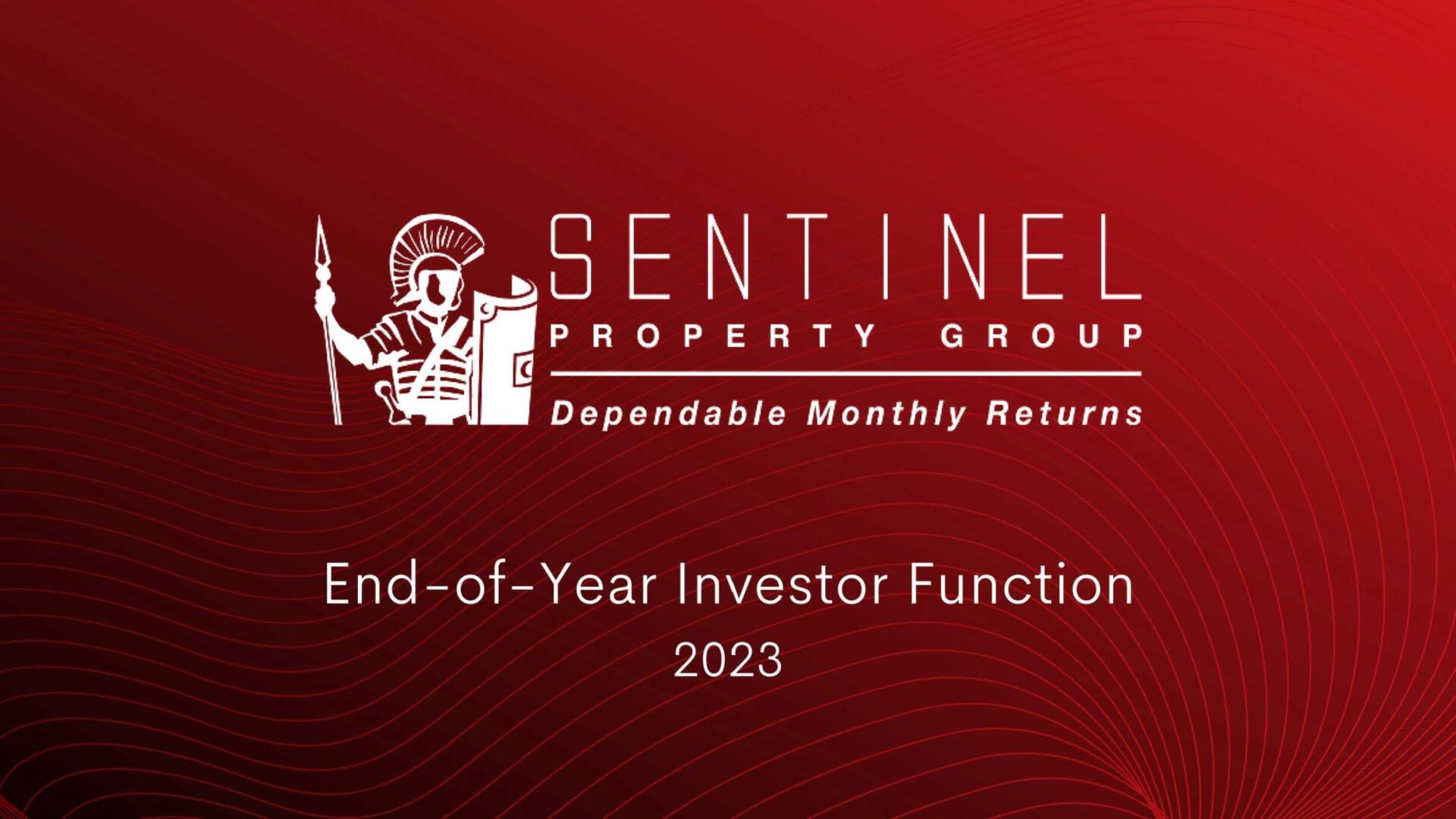 Investor Function - November 2023 - Sentinel